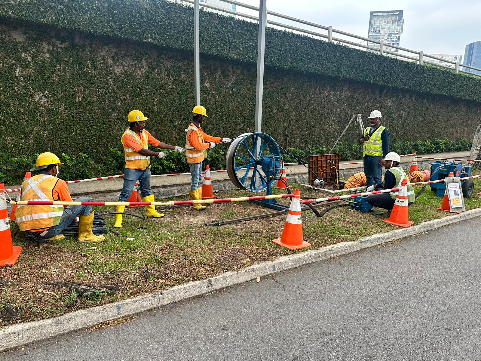 Cable Installation (Conventional & Optical Fiber Blowing) - Lucky Joint ...