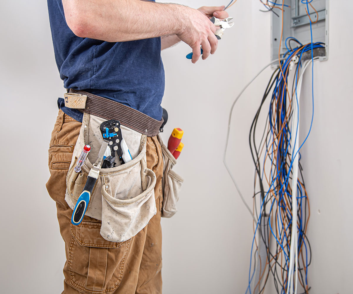 Electrical Cabling Works - Lucky Joint Construction Pte Ltd